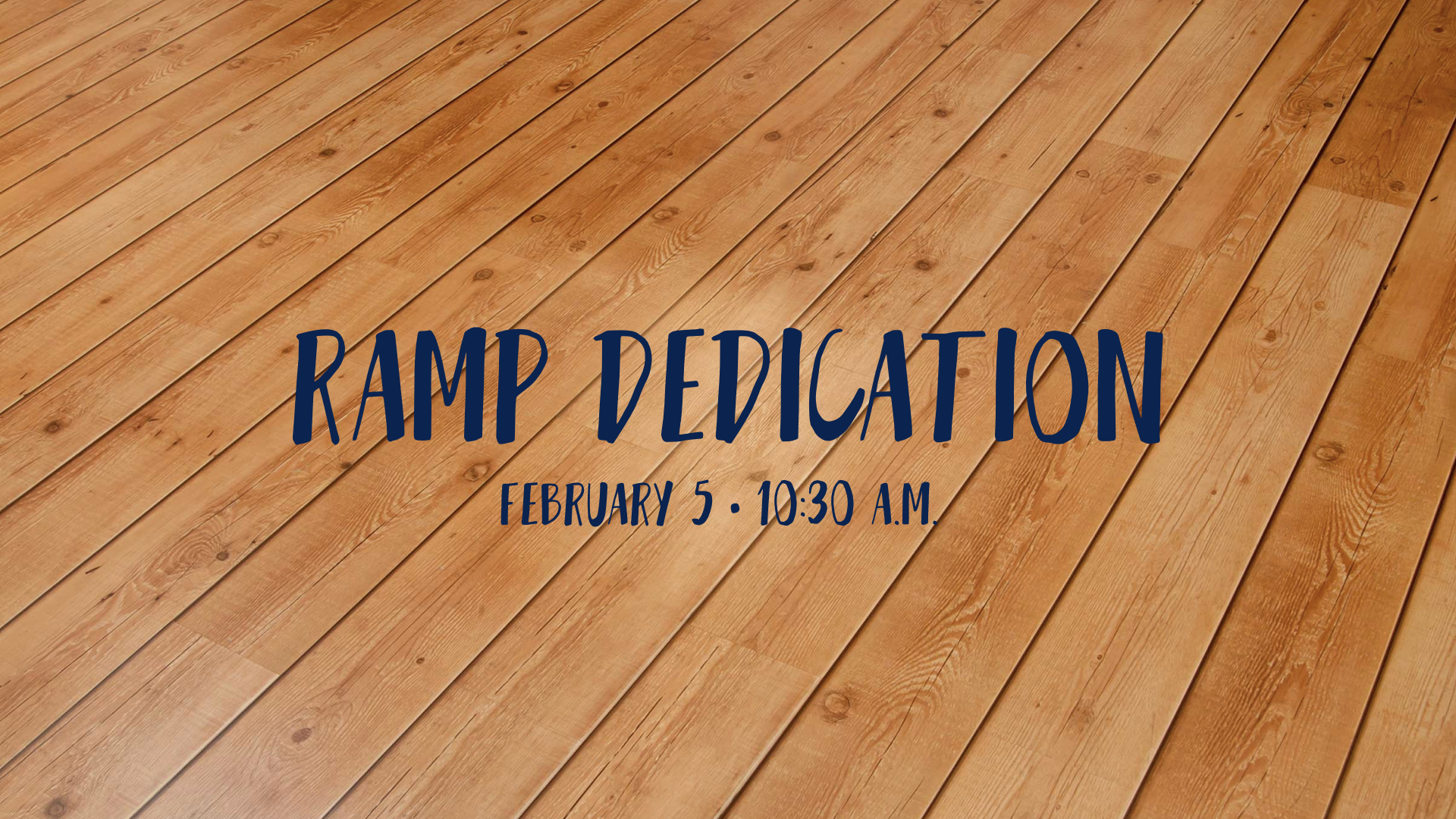 Ramp Dedication – Artisan Church – Rochester, NY